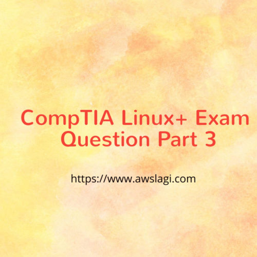 AWS Solutions Architect Associate SAA-C02 Practice Exam Part 1